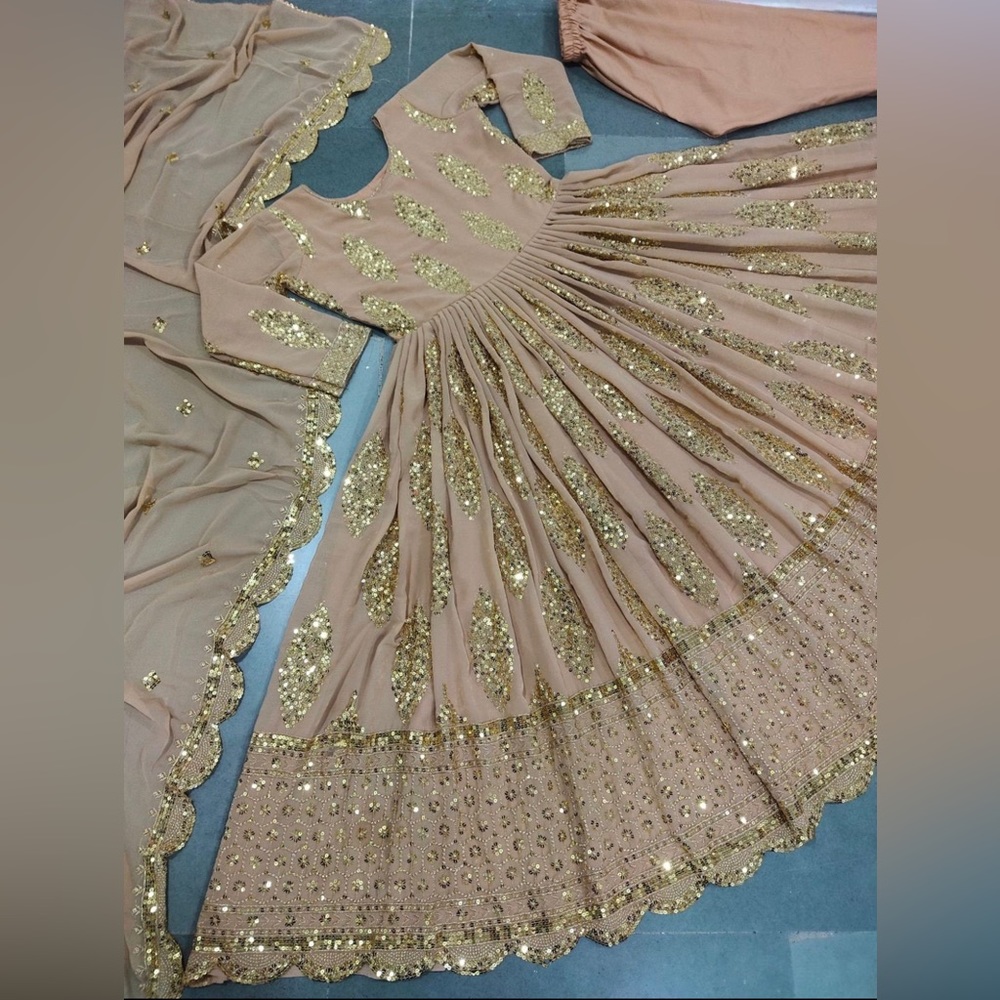 Indian Suit Gown Prom Anarkali - Gem